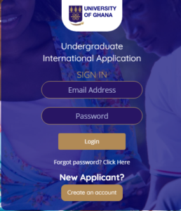 UG Legon Admissions -University of Ghana